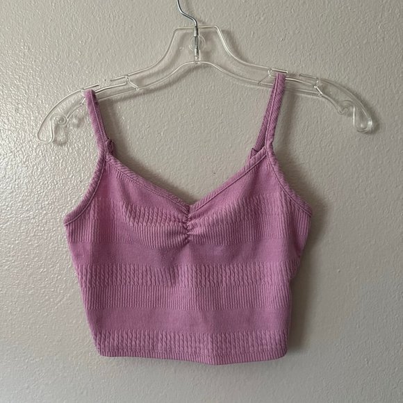 Forever 21 | Tops | Pastel Pink Cropped Tank Top | Poshmark